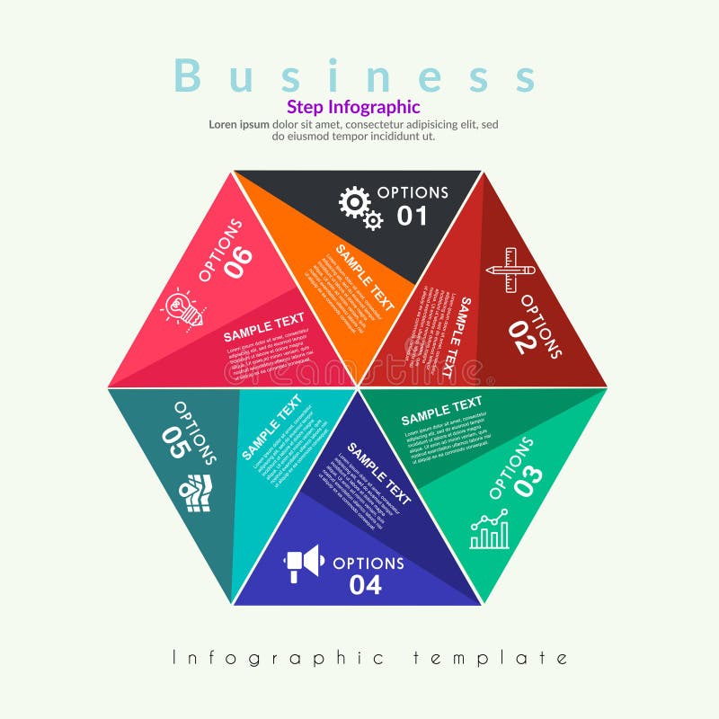 Business Infographic Template Design. Realistic Circle Diagram Infographic. Modern Business ...