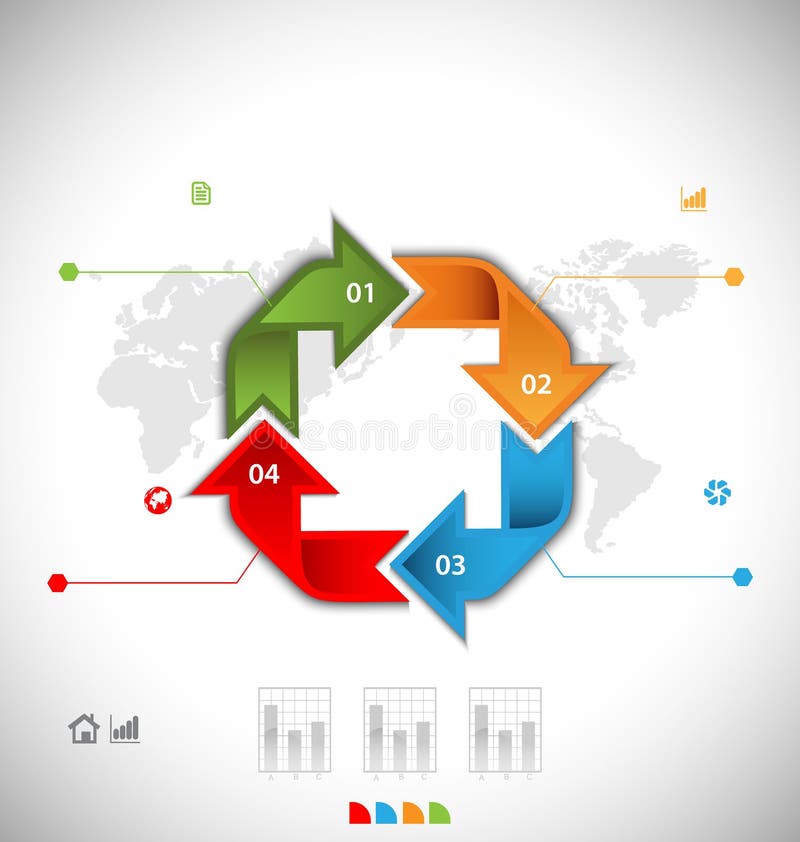 Business Infographic Template Stock Vector - Illustration of ...