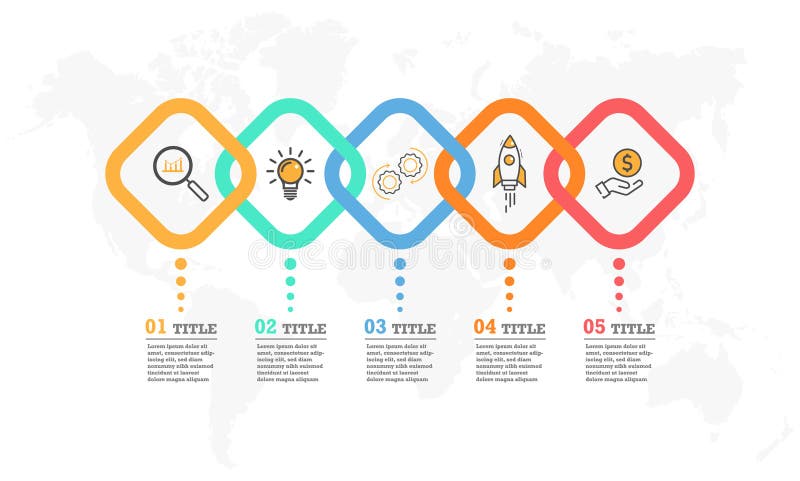 Infographic Design 5 Process Steps Stock Illustrations – 15,004 ...
