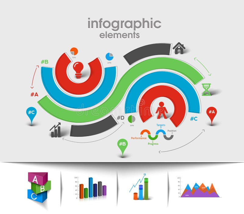 Business Infographic Vector Stock Vector - Illustration of information ...