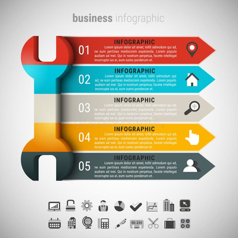 Creative Business Infographic Stock Vector - Illustration of template ...