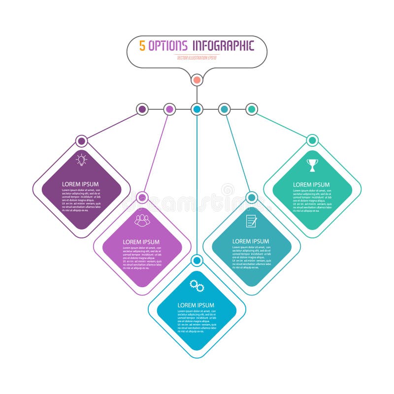 Business Infographics. 3 Steps To Achieve the Result. Stages of ...