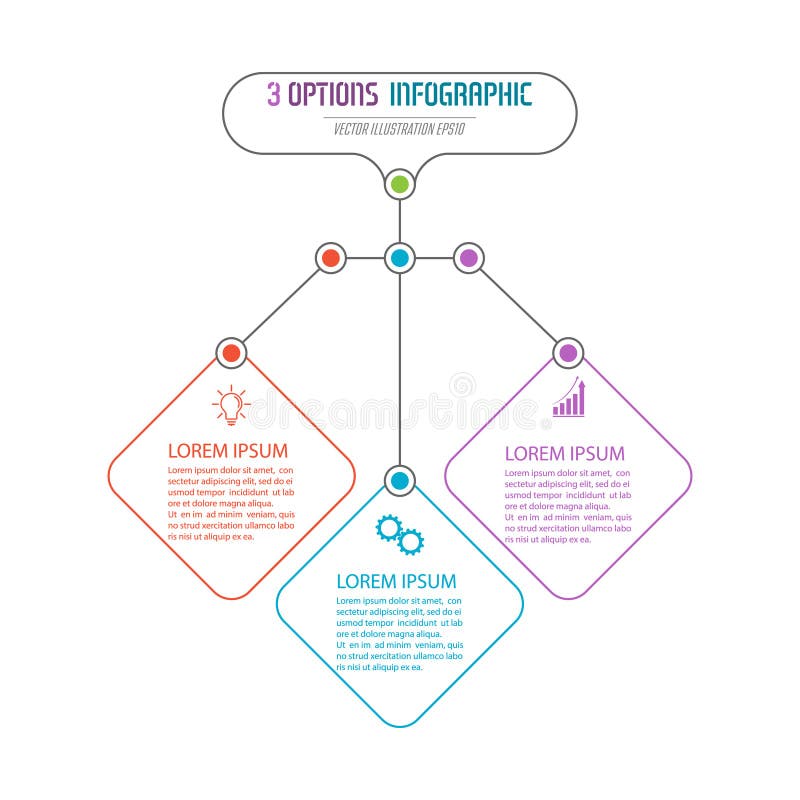 Business Infographics. 3 Steps To Achieve the Result. Stages of ...