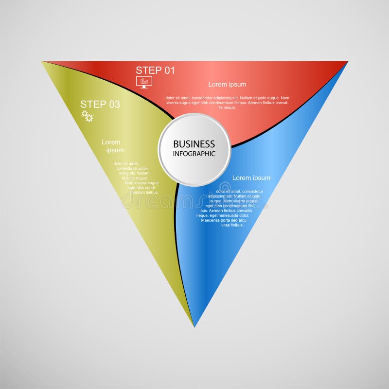 Business InfoGraphics, Geometry, Triangle Design, Marketing ...