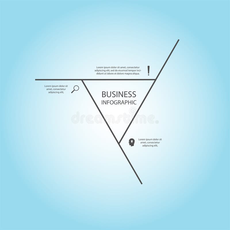 Business InfoGraphics, Geometry, Triangle Design, Marketing ...