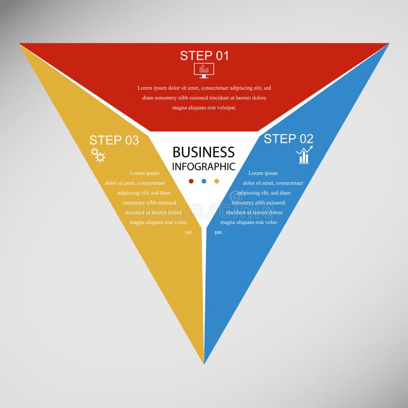 Business InfoGraphics, Geometry, Triangle Design, Marketing ...