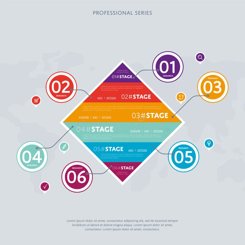 Business Infographics Modern Concept Set Stock Vector - Illustration of ...