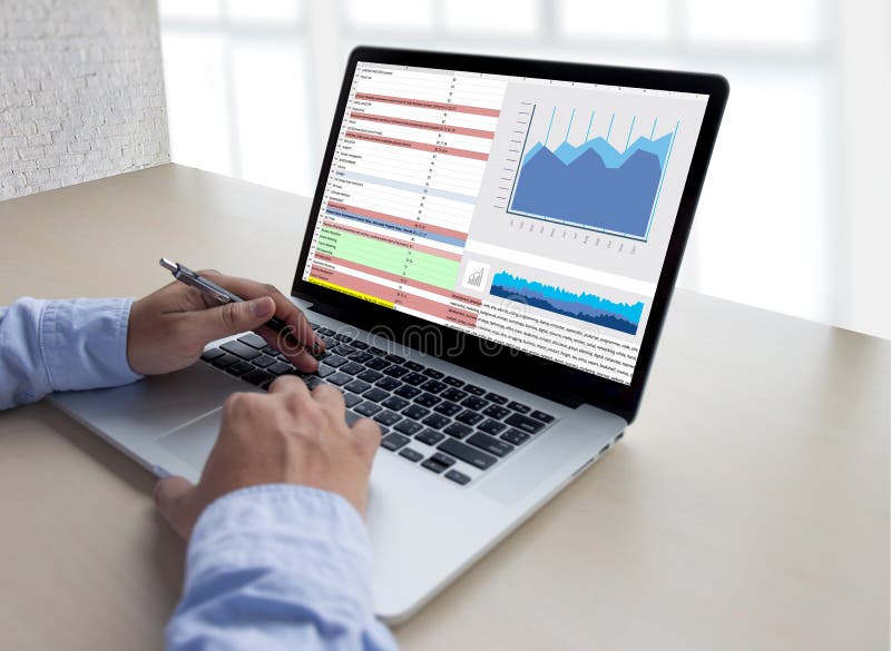 Technology and People Concept Man Use AI To Help Work, AI Learning and ...