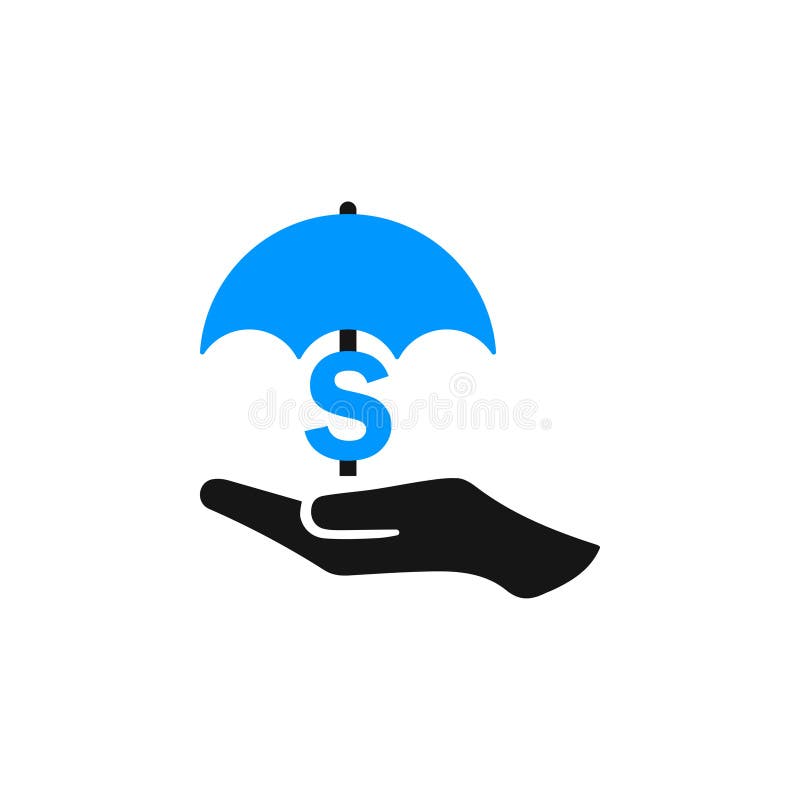 Business Insurance Icon Vector Stock Vector - Illustration of life ...