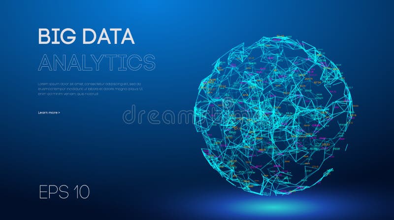 Business Inteligence Technology Background. Binary Code Algorithms Deep Learning. Virtual ...