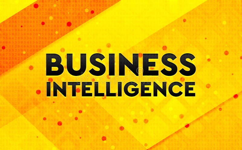 Business Intelligence Abstract Colorful Background Bokeh Design ...