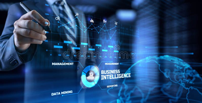 Business Intelligence BI Concept Analytics Intelligence Big Data ...