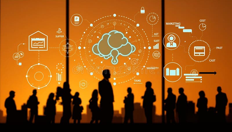 Business Intelligence Control Interface for Finance and Marketing Stock ...