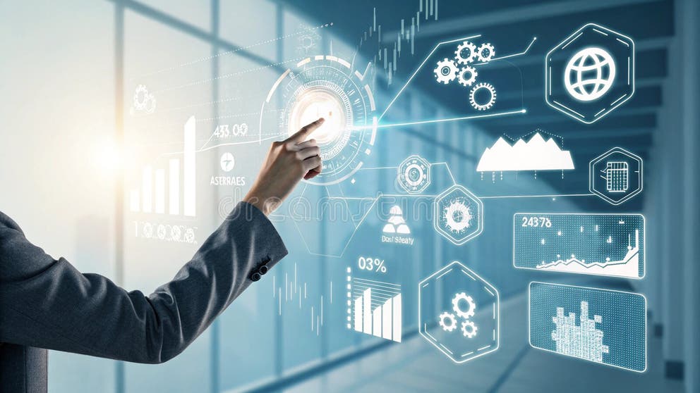 Business Intelligence Data Analytics Technology Management Dashboard ...