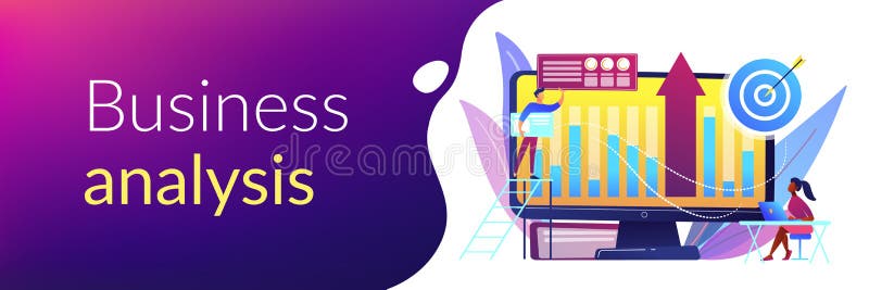 Business Intelligence Concept Banner Header. Stock Vector ...