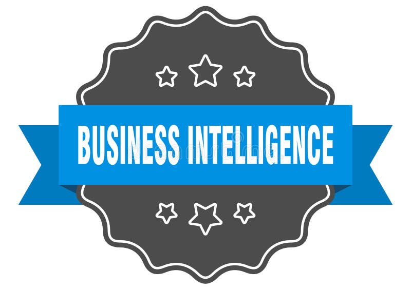 Business Intelligence Label. Business Intelligence Isolated Seal ...