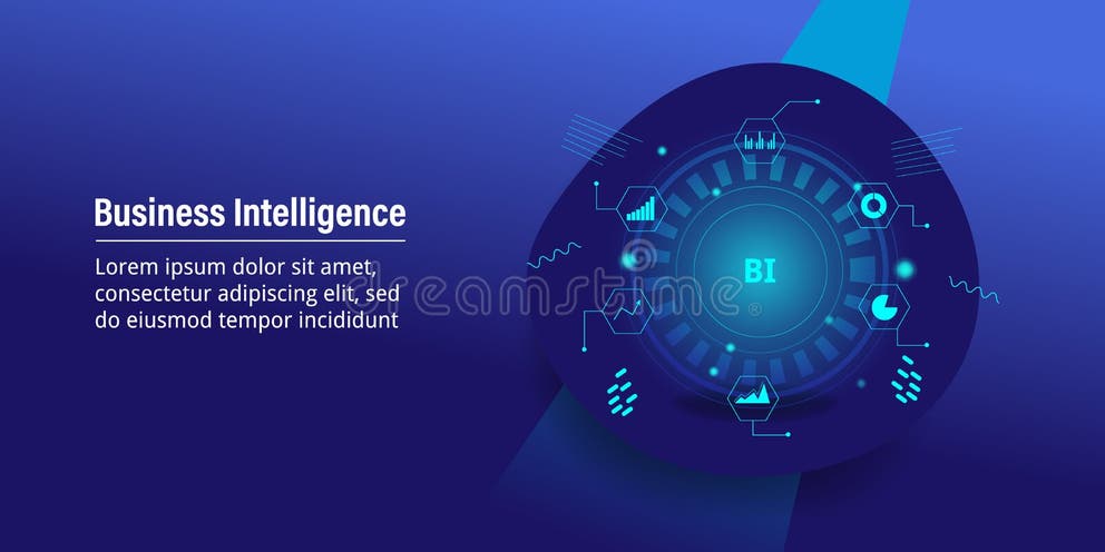 Business Intelligence Banner Stock Illustrations – 29,810 Business ...