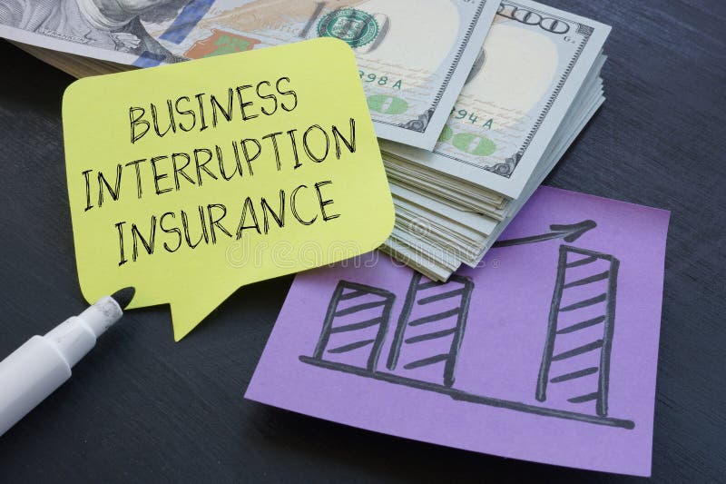 Business Interruption Insurance is Shown Using the Text Stock Image ...