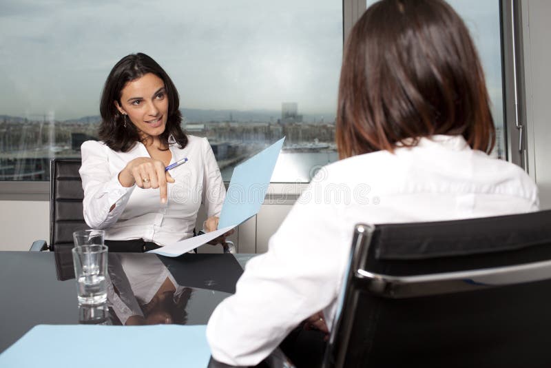 Job Interview stock photo. Image of business, manager - 8968748