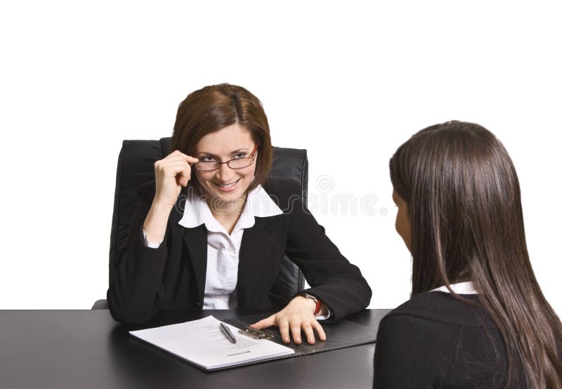 Business interview stock image. Image of debrief, office - 7901593