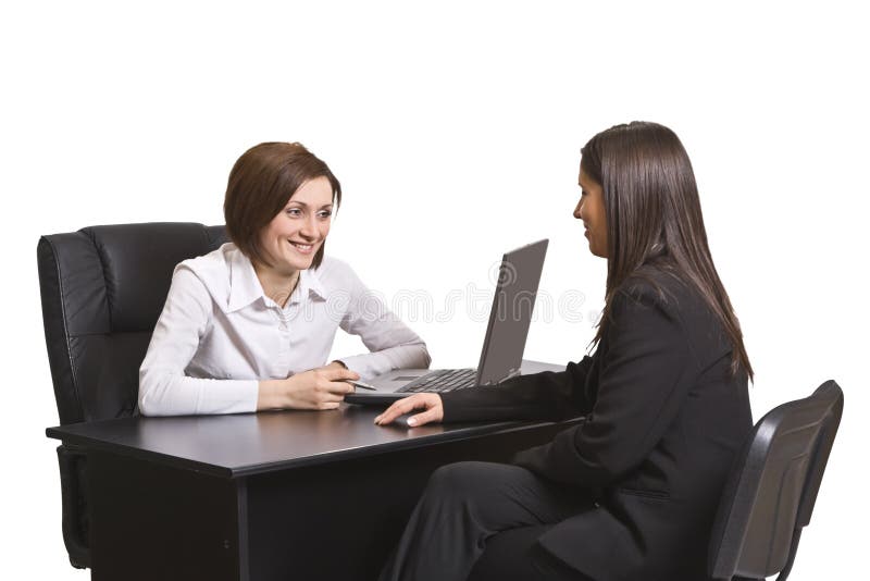 Business interview stock image. Image of debrief, office - 7901593