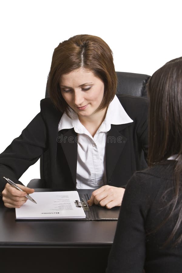 Business interview stock image. Image of businesspersons - 7794083