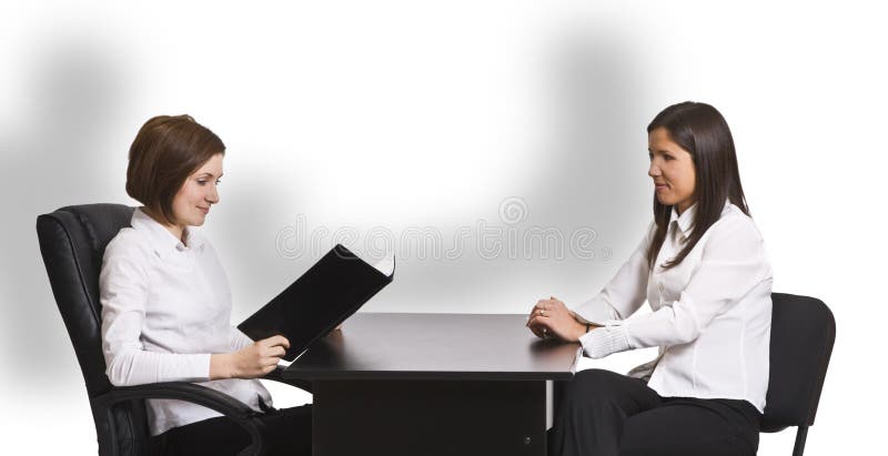Business interview stock image. Image of businesspersons - 7794083