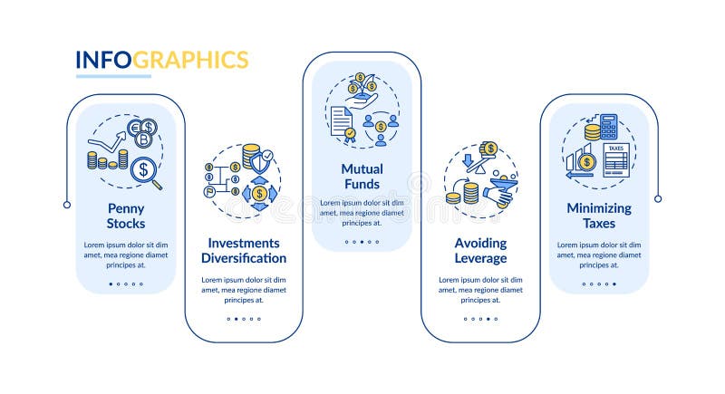Business Investment Tips Vector Infographic Template Stock Vector ...