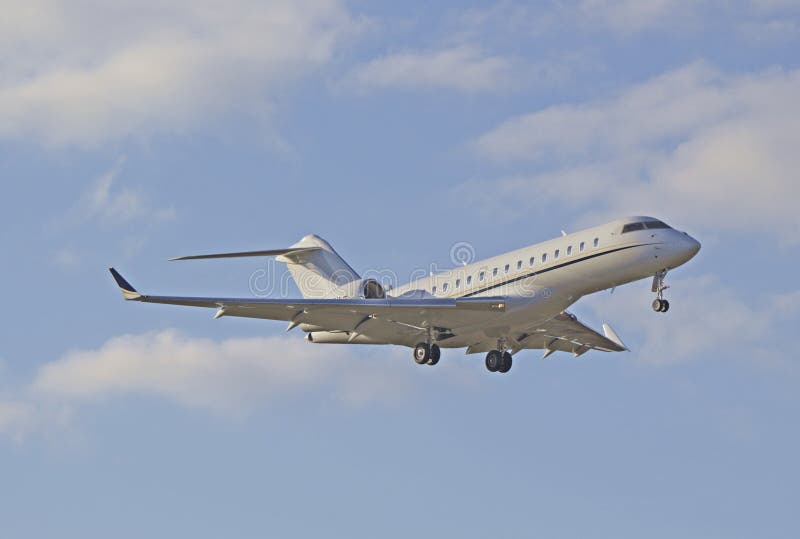 Business Jet stock photo. Image of airliner, arrival - 31426576