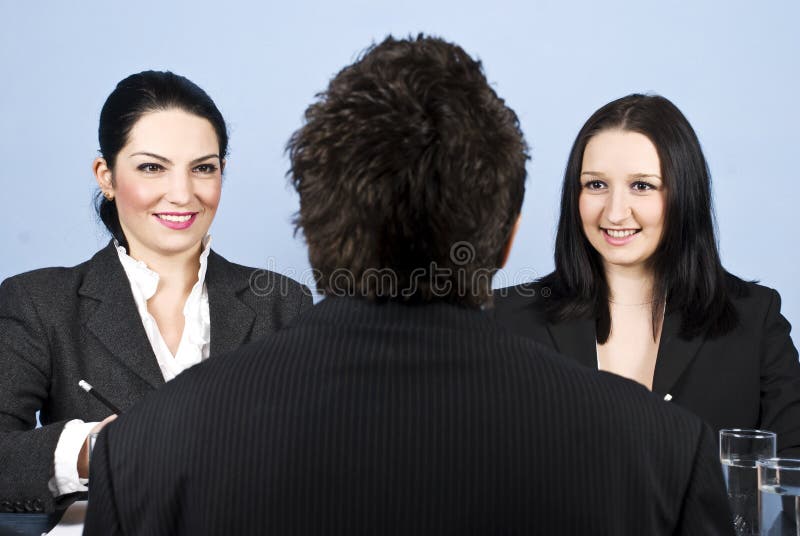 Job interview stock image. Image of client, confident - 18343705