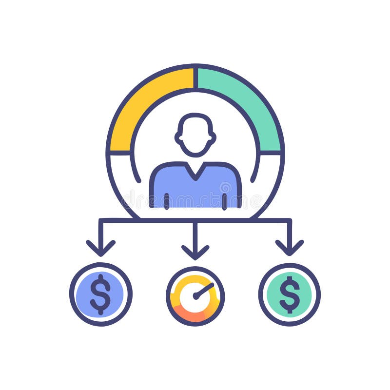 Business KPI Icon stock vector. Illustration of metrics - 352796061