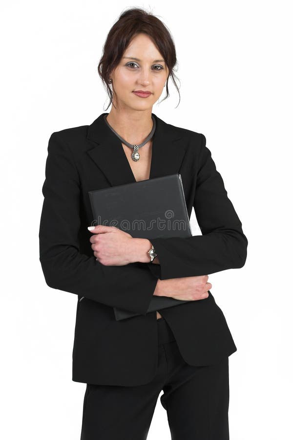 Business Lady #57 stock image. Image of file, white, business - 173753