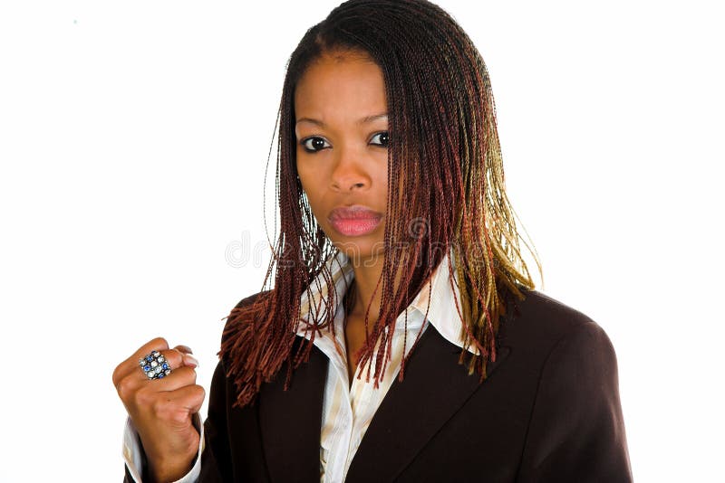 Business lady is angry stock photo. Image of woman, ring - 2463878