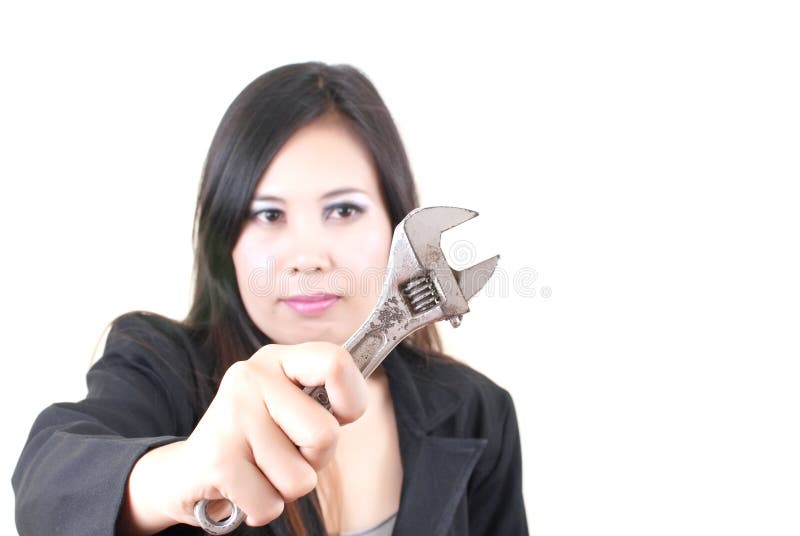 Smile on the Hand for Happy Concept. Stock Photo - Image of girl, hand ...