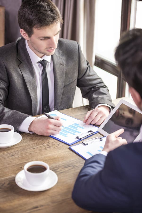 Business lanch stock image. Image of handsome, internet - 52016967