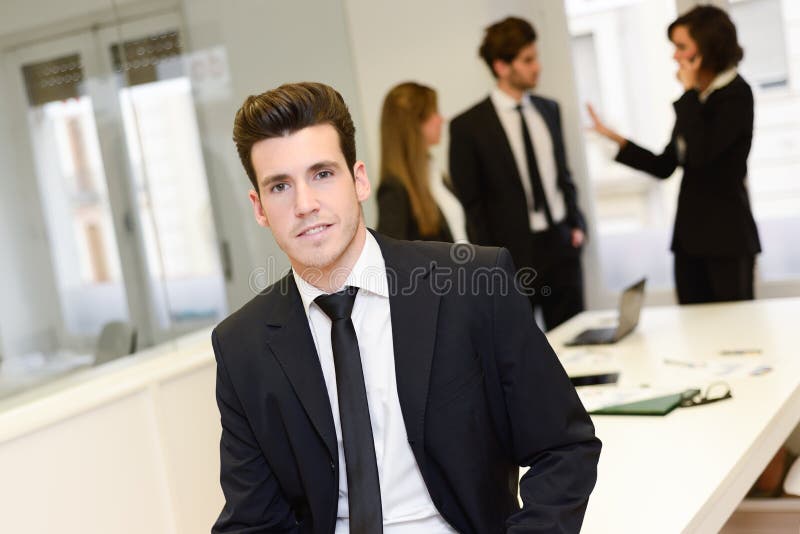 Business Leader Looking at Camera Stock Image - Image of executive ...