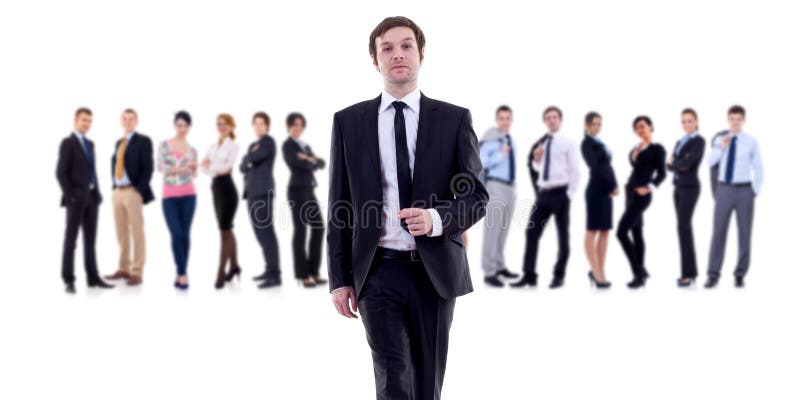 Business leader walking stock photo. Image of businesspeople - 18814198