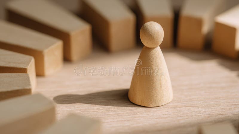 Business Leadership Ecosystem Concept Featuring Central Leader ...