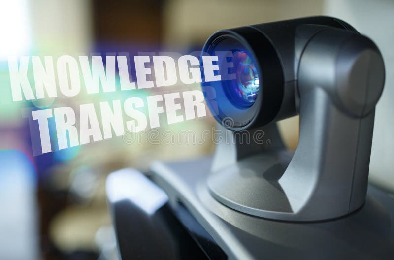 A Blue Beam Glows from the Projector Inside Which is the Inscription ...