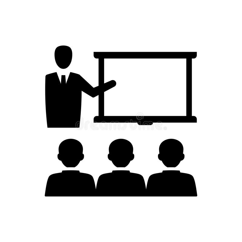 Lecture icon stock illustration. Illustration of purposes - 263177752