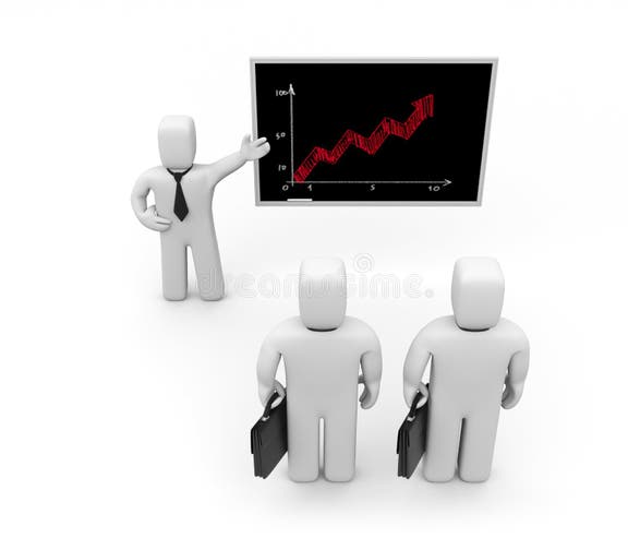 Business lesson stock illustration. Illustration of instructor - 8867180