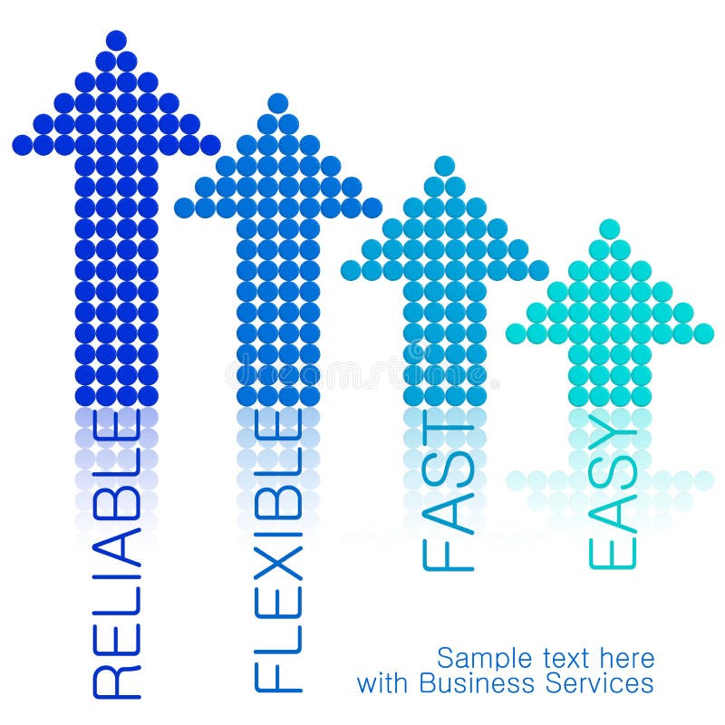 Business level graph stock illustration. Illustration of advice - 30478049