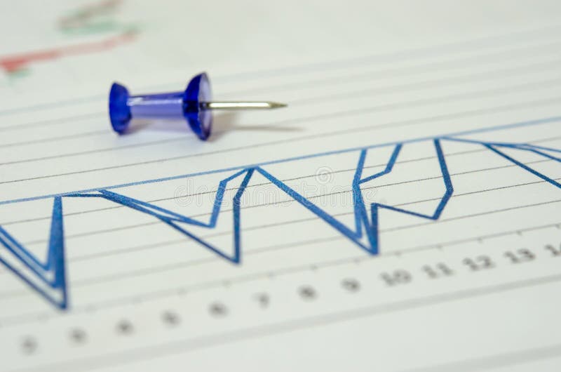 Business Line graph stock photo. Image of plan, work - 102531302