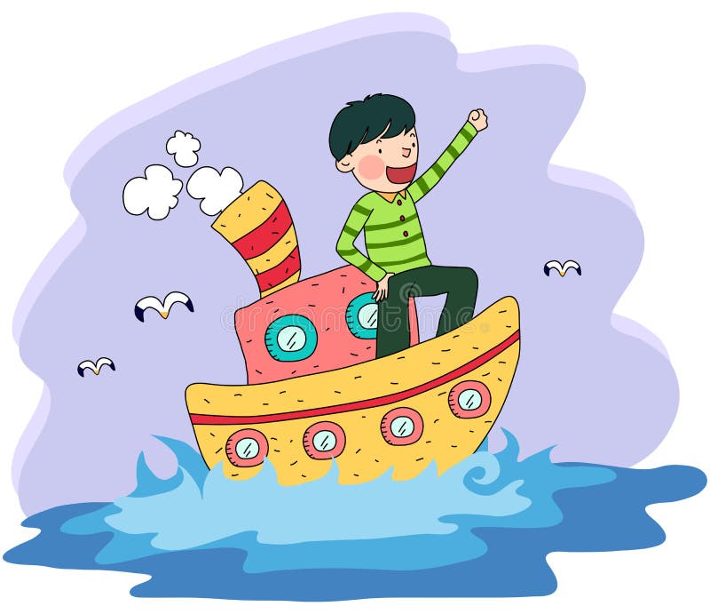 Chug Boat Stock Illustrations – 3 Chug Boat Stock Illustrations ...