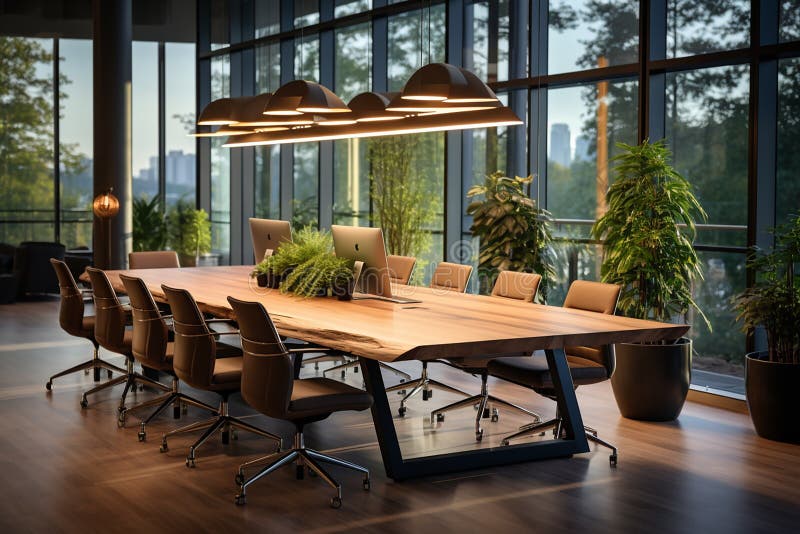 Business Living Room - a Haven of Comfort and Style Stock Photo - Image ...