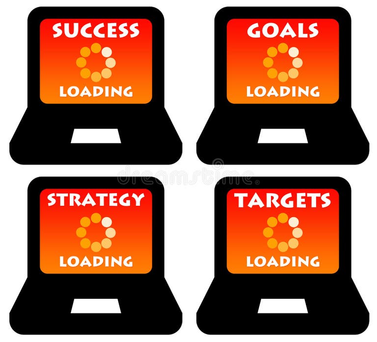 Business loading stock illustration. Illustration of ambition - 34340609