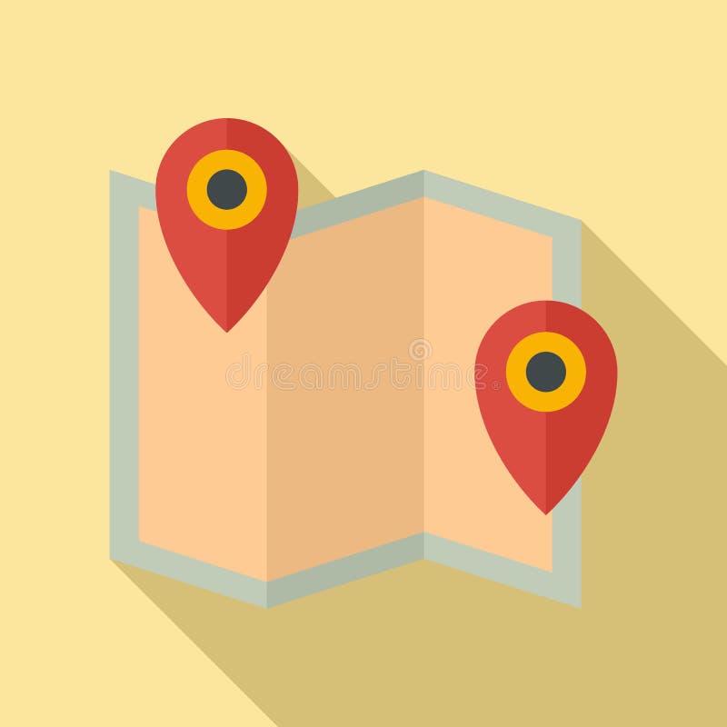 Business Location Vector Outline Icon Style Illustration. EPS 10 File ...