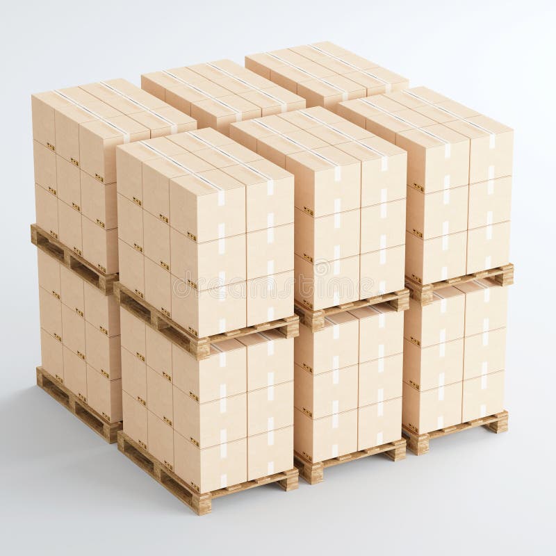 Business Logistics Concept. Global Business Connection Technology ...