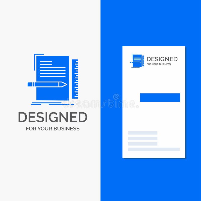 Business Logo For Code Coding File Programming Script Vertical Blue Business Visiting