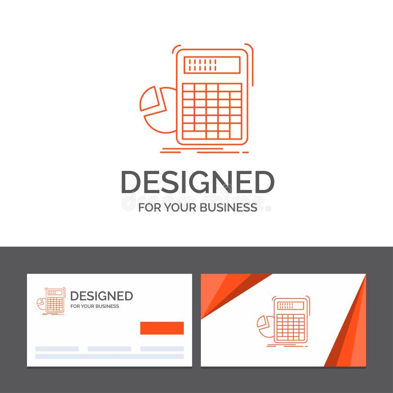Business Logo Template for Calculator, Calculation, Math, Progress ...